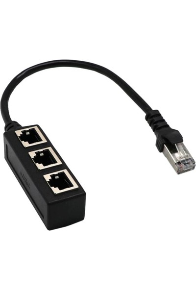 Yeajion 1 - 3 Port Ethernet Anahtarı RJ45 Y Splitter Adaptör Kablosu Için Cat 5/6 Lan (Yurt Dışından) Yeajion 1 - 3 Port Ethernet Anahtarı RJ45 Y Splitter Adaptör Kablosu Için Cat 5/6 Lan (Yurt Dışından)