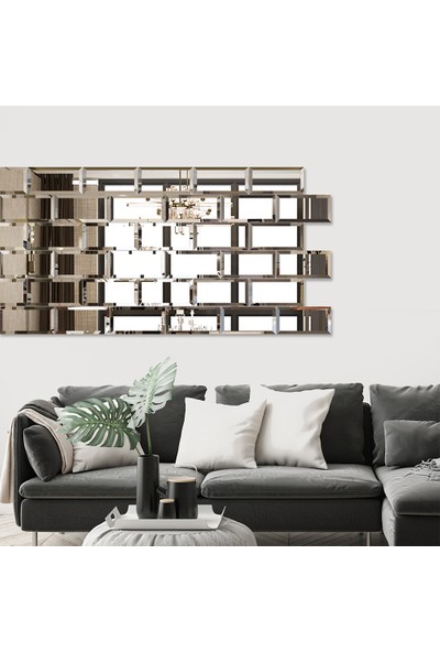 Decorita Ayna - 10'lu Takım Tuğla Modelli Ayna - 25 cm x 12,5 cm Decorita Ayna - 10'lu Takım Tuğla Modelli Ayna - 25 cm x 12,5 cm