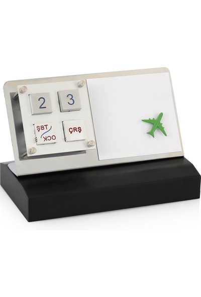 Zekupp Sonsuz Takvim Özelliği ve Mıknatıslı Not Hatırlatıcı Masa Üstü Aksesuar Zekupp Sonsuz Takvim Özelliği ve Mıknatıslı Not Hatırlatıcı Masa Üstü Aksesuar