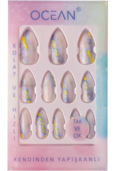 Ocean Tak ve Çık Kendinden Yapışkanlı Takma Tırnak 766