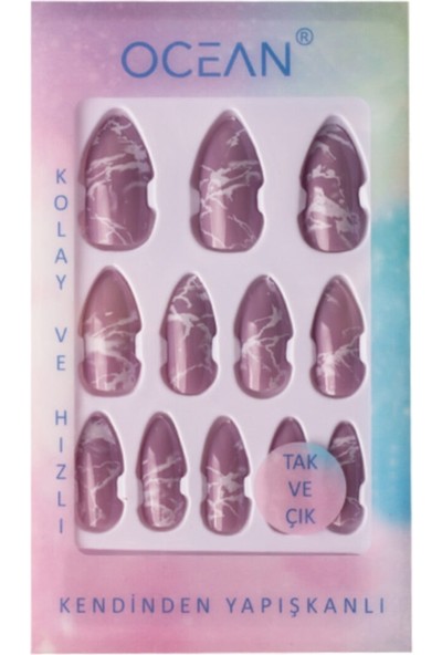 Ocean Tak ve Çık Kendinden Yapışkanlı Takma Tırnak 794