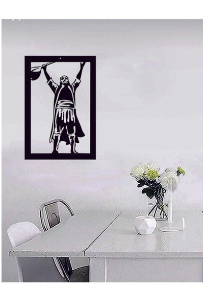 Leylaser Siyah Pir Sultan Abdal Duvar Süsü Tablo 50*30 Leylaser Siyah Pir Sultan Abdal Duvar Süsü Tablo 50*30