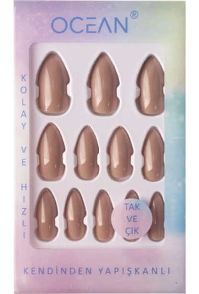 Ocean Tak ve Çık Kendinden Yapışkanlı Takma Tırnak 790