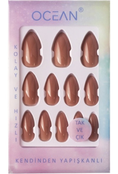 Ocean Tak ve Çık Kendinden Yapışkanlı Takma Tırnak 790
