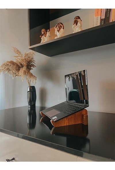 bangu Ahşap Taşınabilir Netbook Yükseltici Stand bangu Ahşap Taşınabilir Netbook Yükseltici Stand