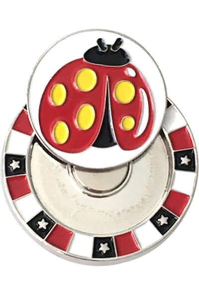 Manyetik Golf Şapka Klip Ayrılabilir Çinko Alaşım Top Marker Anti Pas Keepsake Sarı Manyetik Golf Şapka Klip Ayrılabilir Çinko Alaşım Top Marker Anti Pas Keepsake Sarı