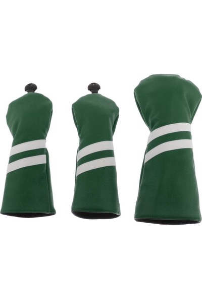 Ahşap, Ahşap, Ahşap - Yeşil Golf Kulübü Için 3 Koruyucu Kapak Seti