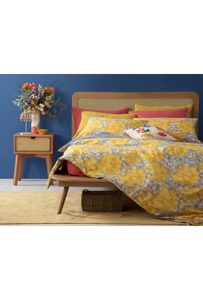 Buttercup Pamuklu King Size Nevresim Seti 240X220 cm Sarı Buttercup Pamuklu King Size Nevresim Seti 240X220 cm Sarı