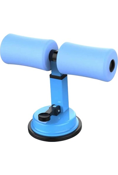 Vantuz Kupası Sit Up Asistanı Ab Trainer Bar Bacak Abs Egzersizleri Mavi