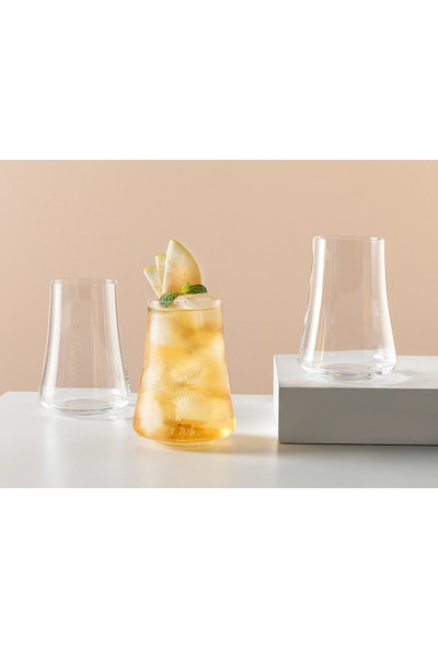 English Home Marsel Kristal 3'Lü Meşrubat Bardağı 400 Ml Şeffaf English Home Marsel Kristal 3'Lü Meşrubat Bardağı 400 Ml Şeffaf