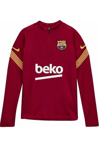 2020-2021 Barcelona Nike Drill Training Top