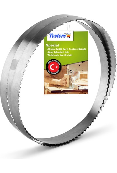 Hais MJ10 Alman Şerit Testere Bıçağı 1826 x 12 x 0,45 x 6 mm Hais MJ10 Alman Şerit Testere Bıçağı 1826 x 12 x 0,45 x 6 mm