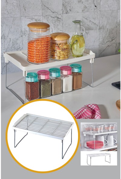 Luxmilard Easy Dolap Içi Raf Mutfak Düzenleyici Luxmilard Easy Dolap Içi Raf Mutfak Düzenleyici