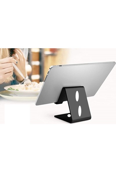 Arte Metal Tasarım Masaüstü Metal Tablet Tutucu Stand