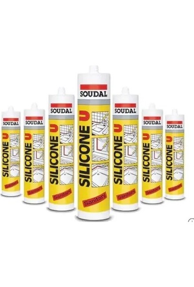 Soudal Soudal Şeffaf Silikon Soudal Soudal Şeffaf Silikon
