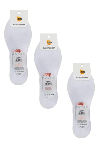 Moyra Socks Moyra 6'lı Paket Silikonlu Modal Erkek Babet Çorap Moyra Socks Moyra 6'lı Paket Silikonlu Modal Erkek Babet Çorap