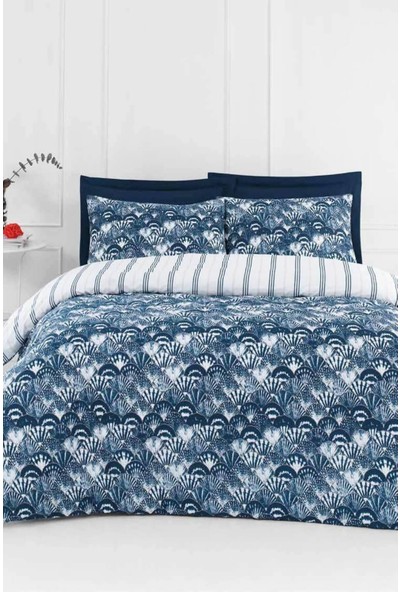 Çift Kişilik Pamuklu Nevresim Takımı Fitted Çarşaflı Lastikli Kai Deep Çift Kişilik Pamuklu Nevresim Takımı Fitted Çarşaflı Lastikli Kai Deep