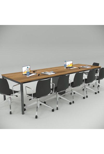 Akr Ofis Ear Toplantı Masası Orta Ayaklı (Anadolu Ceviz) Akr Ofis Ear Toplantı Masası Orta Ayaklı (Anadolu Ceviz)