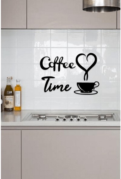 Gibella Coffee Time 4 Parça Siyah Ahşap Lazer Kesim Duvar Dekorasyon Ürünü Gibella Coffee Time 4 Parça Siyah Ahşap Lazer Kesim Duvar Dekorasyon Ürünü