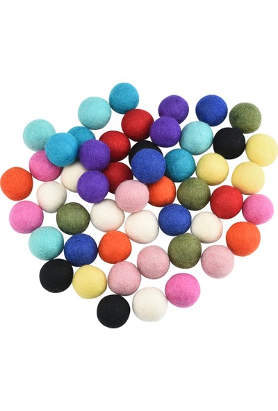 Catteo 50 Renkli Top Ponponları (Yurt Dışından)