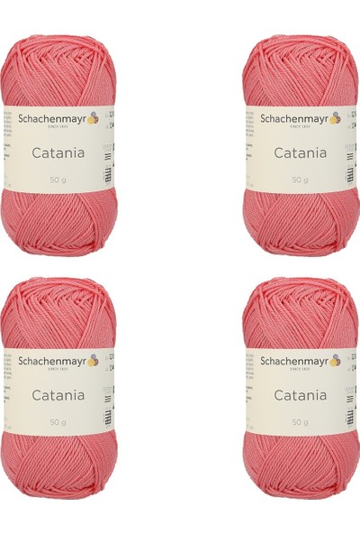 Schachenmayr 409 Amigurimi Yazlık Örgü Ipi 4'lü Paket Pamuk Ip Pembe 409 Schachenmayr 409 Amigurimi Yazlık Örgü Ipi 4'lü Paket Pamuk Ip Pembe 409