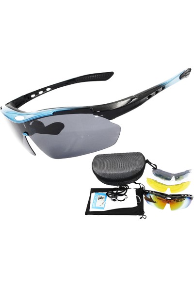 Gemdeck 5 Değiştirilebilir Lensli Polarize Spor Bisiklet Bisikleti Güneş Gözlüğü Uv Koruması (Yurt Dışından) Gemdeck 5 Değiştirilebilir Lensli Polarize Spor Bisiklet Bisikleti Güneş Gözlüğü Uv Koruması (Yurt Dışından)