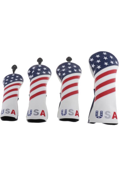 Spor Golf Headcover Golf Kafa Kapak No. 1/3/5 / Ut Golf Kulübü Koruyucu Kapak Spor Golf Headcover Golf Kafa Kapak No. 1/3/5 / Ut Golf Kulübü Koruyucu Kapak