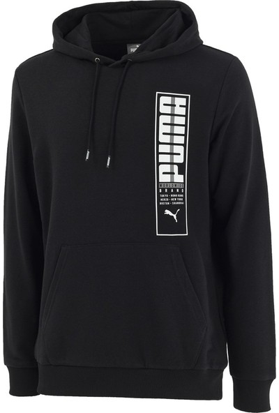 Puma Blank Base Men’s Hoodie Tr Erkek Siyah Günlük Sweatshirt - 673966-02