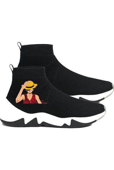 Art's Anime One Piece Luffy Çorap Design Sneaker Spor Ayakkabı Art's Anime One Piece Luffy Çorap Design Sneaker Spor Ayakkabı