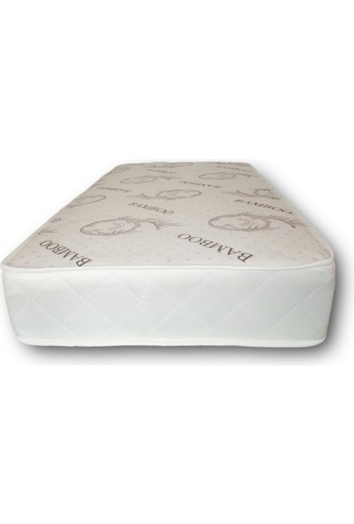 Zelis Mobilya Full Ortopedik Yaylı Tek Kişilik Yatak Bamboo Ranza Yatak