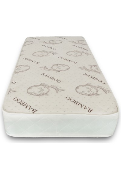 Zelis Mobilya Full Ortopedik Yaylı Tek Kişilik Yatak Bamboo Ranza Yatak