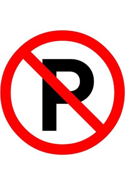 Dünya Basım Park Yasak Sticker DB-2002