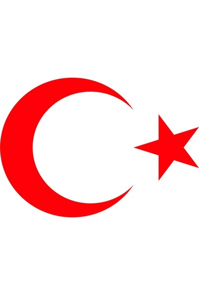 Dünya Basım Ay-Yıldız Sticker DB-2001 Dünya Basım Ay-Yıldız Sticker DB-2001