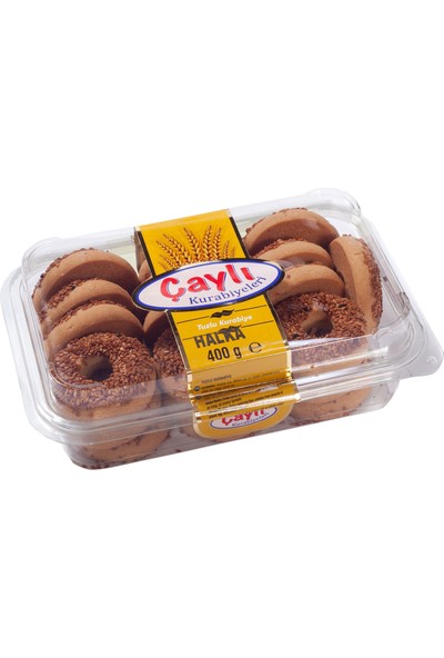 Çaylı Kurabiyeleri Halka Tuzlu Kurabiye 400 gr
