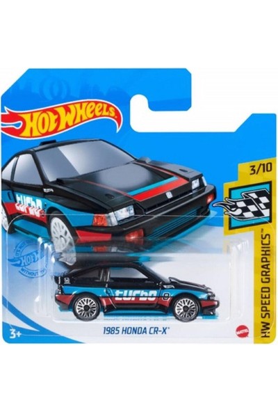 Hot Wheels 1985 Honda Cr-X Blue Hot Wheels Tekli Arabalar 1/64 Ölçek Metal Oyuncak Araba Hot Wheels 1985 Honda Cr-X Blue Hot Wheels Tekli Arabalar 1/64 Ölçek Metal Oyuncak Araba
