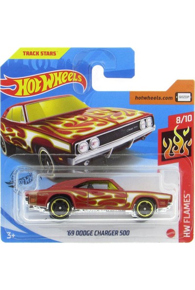 Hot Wheels 69 Dodge Charger 500 Hot Wheels Tekli Arabalar 1/64 Ölçek Metal Oyuncak Araba Hot Wheels 69 Dodge Charger 500 Hot Wheels Tekli Arabalar 1/64 Ölçek Metal Oyuncak Araba