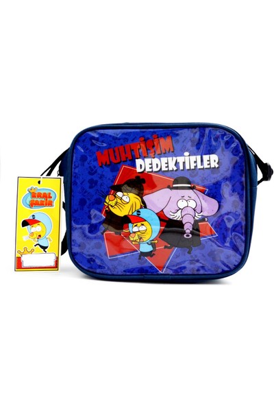 Gen-Of Kral Şakir Desenli Omuz ve Beslenme Çantası (R9789)