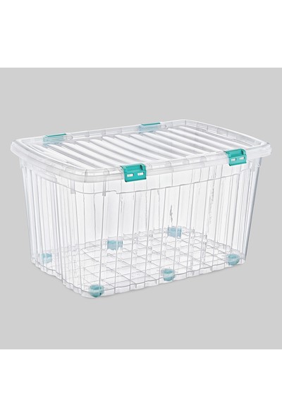 Amazeus Poly Time Mega Tekerlekli Saklama Kabı Multibox 120 Lt E Amazeus Poly Time Mega Tekerlekli Saklama Kabı Multibox 120 Lt E
