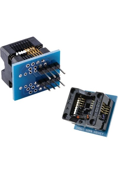 OEM Sop 8 150 Mil Programmer Adaptör Sop8 To Dip 8 Ots-16-03