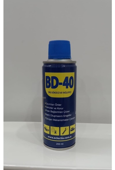 Eclectia Bd-40 Pas Sökücü ve Yağlayıcı 200ML