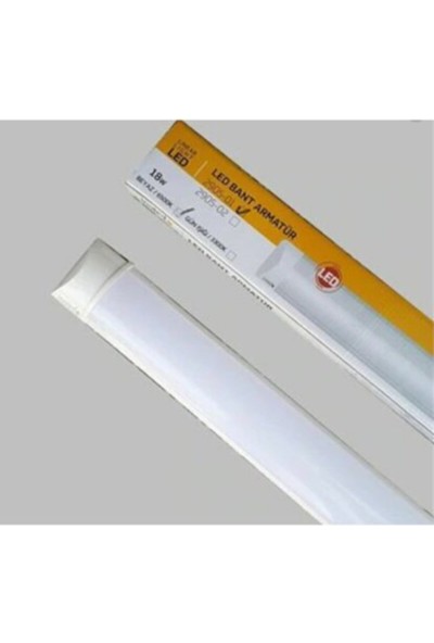 Inoled 36W 120CM LED Bant Armatür Beyaz Işık 6500K Inoled 36W 120CM LED Bant Armatür Beyaz Işık 6500K