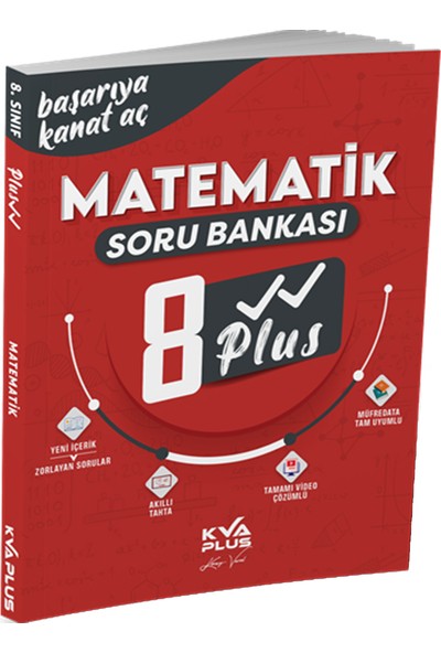 Koray Varol Akademi (Kva Plus) 8. Sınıf Plus Serisi Matematik Soru Bankası Koray Varol Akademi (Kva Plus) 8. Sınıf Plus Serisi Matematik Soru Bankası