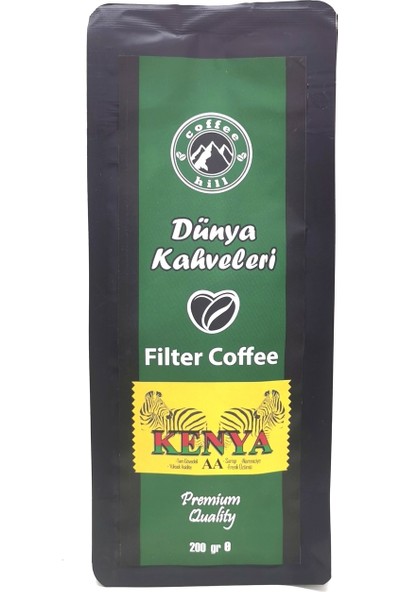 Dünya Kahveleri Filter Coffee Kenya 200 gr Dünya Kahveleri Filter Coffee Kenya 200 gr