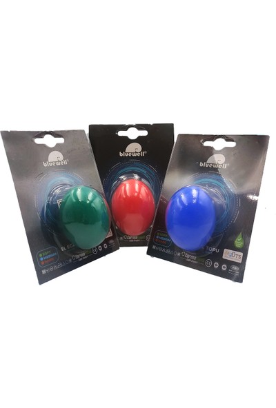 Bluewell Silikon El Egzersiz Topu Stres Topu Yeşil