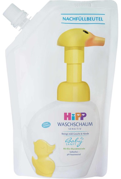 Hipp Hipp Babysanft Bebek El Yıkama Köpüğü Yedek Poşet Hipp Hipp Babysanft Bebek El Yıkama Köpüğü Yedek Poşet
