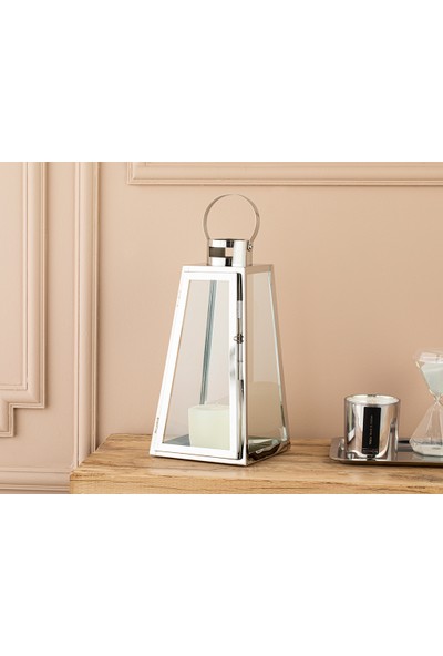 English Home Luxury Fener 16X16X31 cm Silver