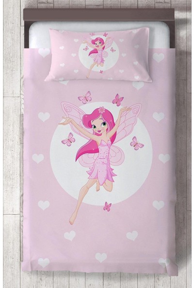 Bebek İklimi Peri Kız Desenli Çocuk ve Bebek Odası Yatak Örtüsü Bebek İklimi Peri Kız Desenli Çocuk ve Bebek Odası Yatak Örtüsü