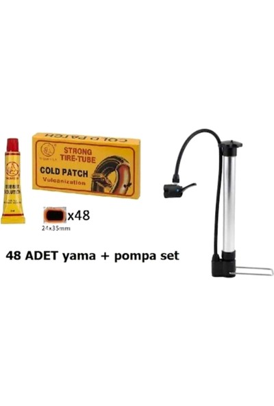 Neler Geldi Neler Bisiklet Pompa + 48 Adet Lastik Yama Hava Şişirme Pompası Araba Motor- Bisiklet- Top- Bot Pompası Neler Geldi Neler Bisiklet Pompa + 48 Adet Lastik Yama Hava Şişirme Pompası Araba Motor- Bisiklet- Top- Bot Pompası