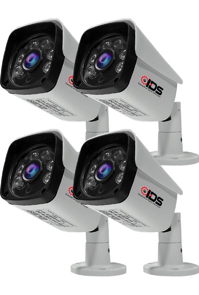 Ids 5mp Lensli 1080P Fullhd Ahd Güvenlik Kamerası Kamera Sistemleri Için Gece Görüşlü Su Geçirmez 4 Adet Ids 5mp Lensli 1080P Fullhd Ahd Güvenlik Kamerası Kamera Sistemleri Için Gece Görüşlü Su Geçirmez 4 Adet