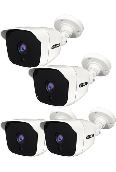 Ids 5mp Lensli 1080P Fullhd Ahd Güvenlik Kamerası Kamera Sistemleri Için Gece Görüşlü Su Geçirmez 4 Adet Ids 5mp Lensli 1080P Fullhd Ahd Güvenlik Kamerası Kamera Sistemleri Için Gece Görüşlü Su Geçirmez 4 Adet